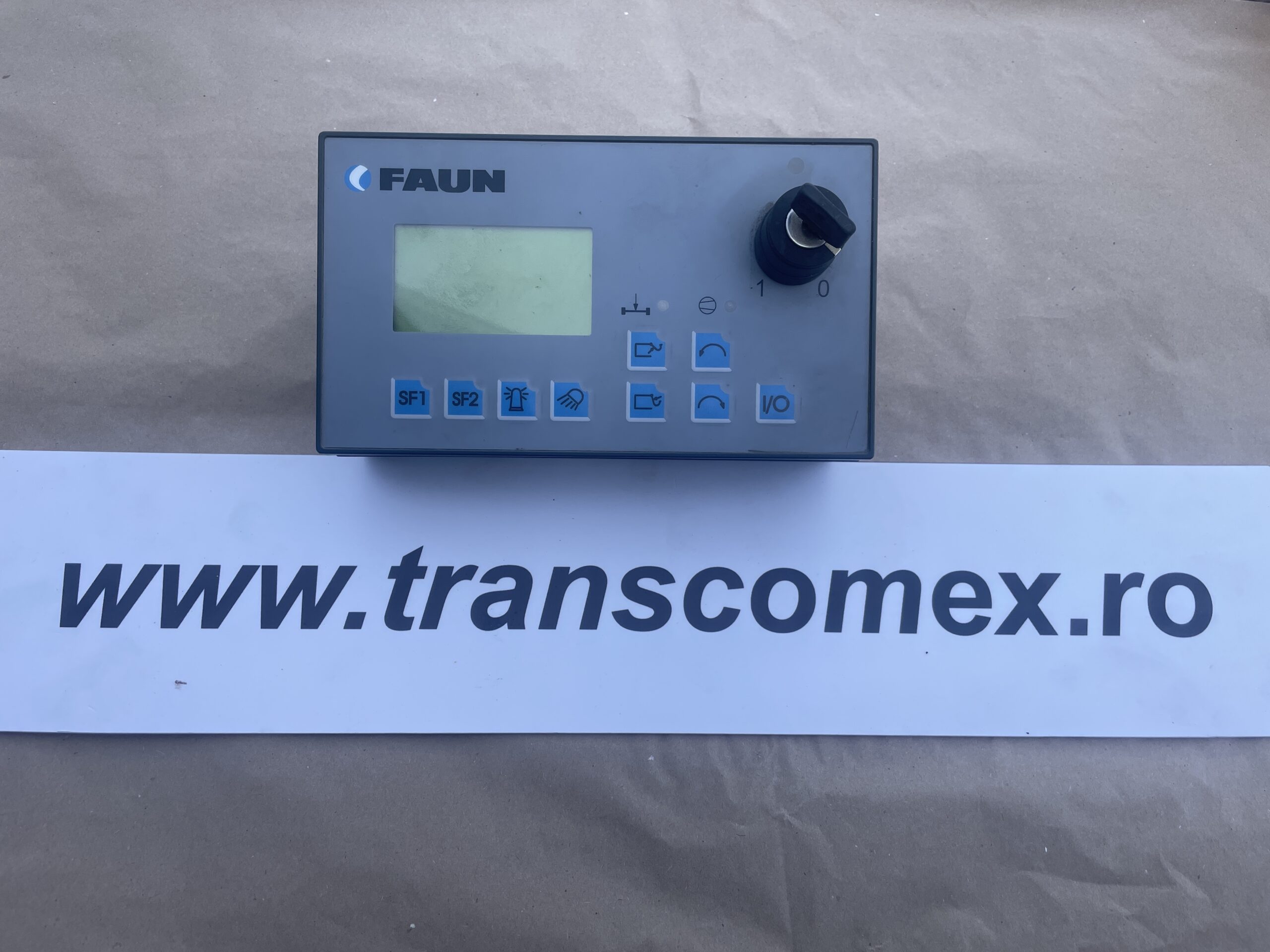 Panou comanda Faun Rotopress - Transcomex